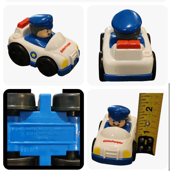 Fisher-Price | Toys | 525 Fisher Price Little People Police With Car ...